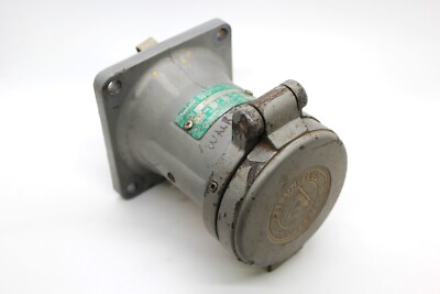 APPLETON ADR1034 100A 3W 4P PIN-SLEEVE RECEPTACLE (FEMALE) EXCELLENT ...