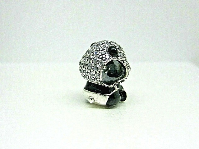 Pandora Authentic Charm 790771C01 925 Sparkling Cute Panda Charm w ...