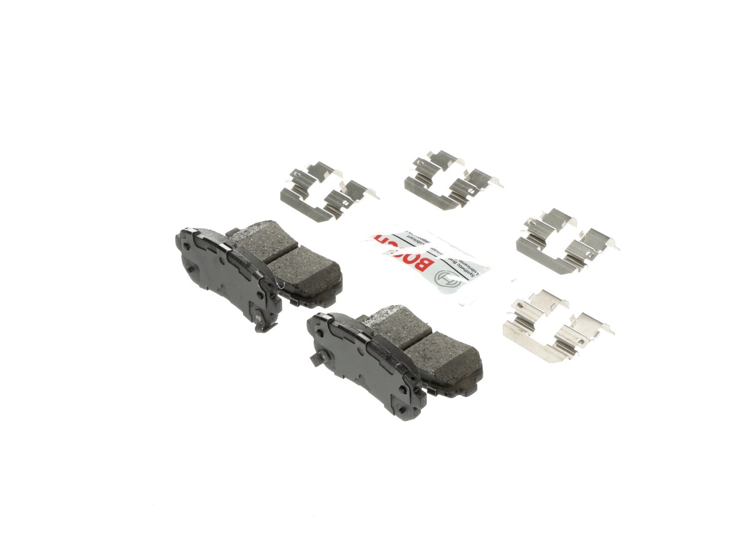 Bosch Blue Ceramic Brake Pads with Hardware Rear For 2019 Kia Optima 2 ...