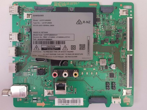 GENUINE SAMSUNG UA75TU8000 (VER FB02) MAIN BOARD BN94-15688H BN41 ...