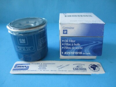 Original Oil Filter For Chevrolet Aveo Kalos Spark 2010 25181616 ...