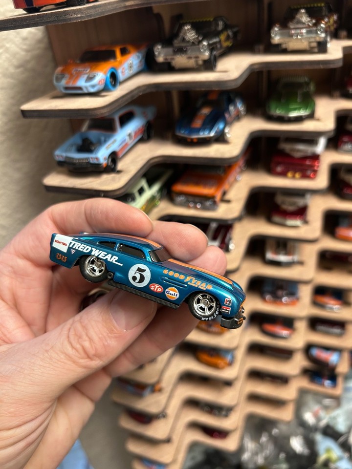 custom Hot Wheels Aston Martin high speed Gulf Racer real riders | eBay