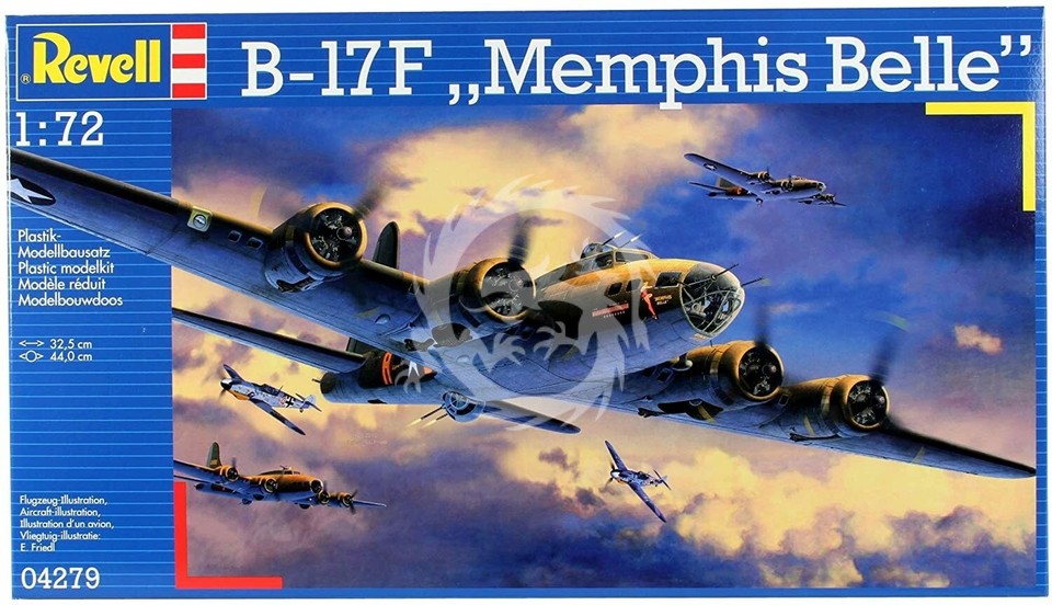 B-17F Memphis Belle - Revell 04279 skala 1/72 | eBay.de