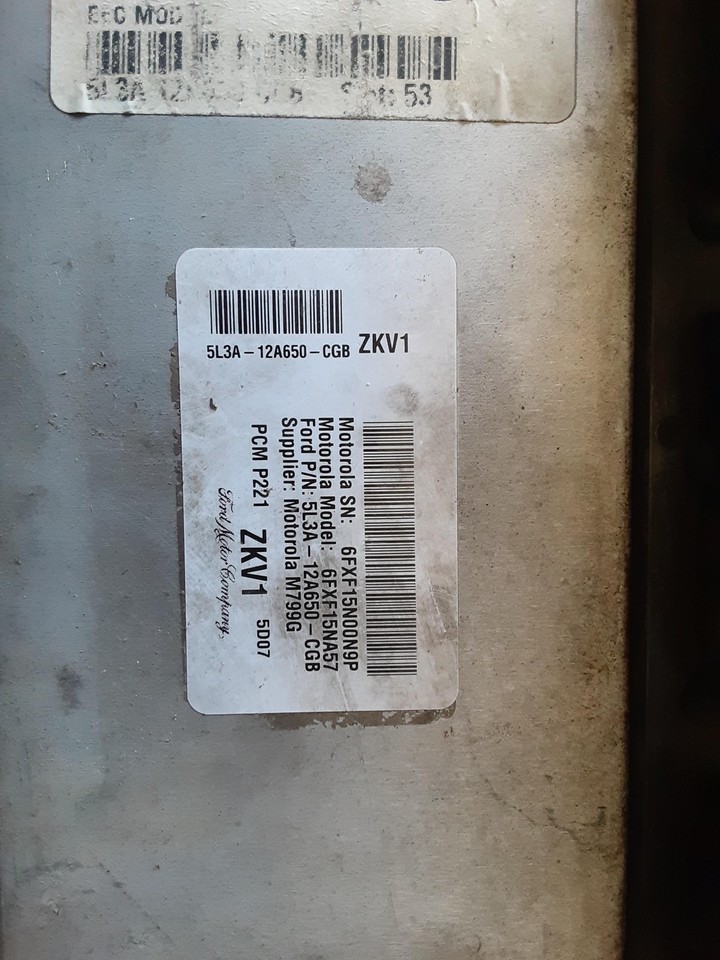 2005 FORD PICKUP F150 ECM ECU 5.4 ENGINE 4X2 P/N 5L3A-12A650-CGB | eBay