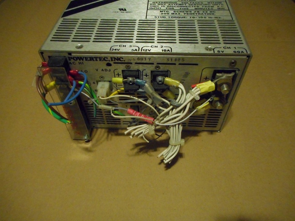 Powertec DC Power Supply 6JA5-BD-27-S1425 Multimod switcher | eBay