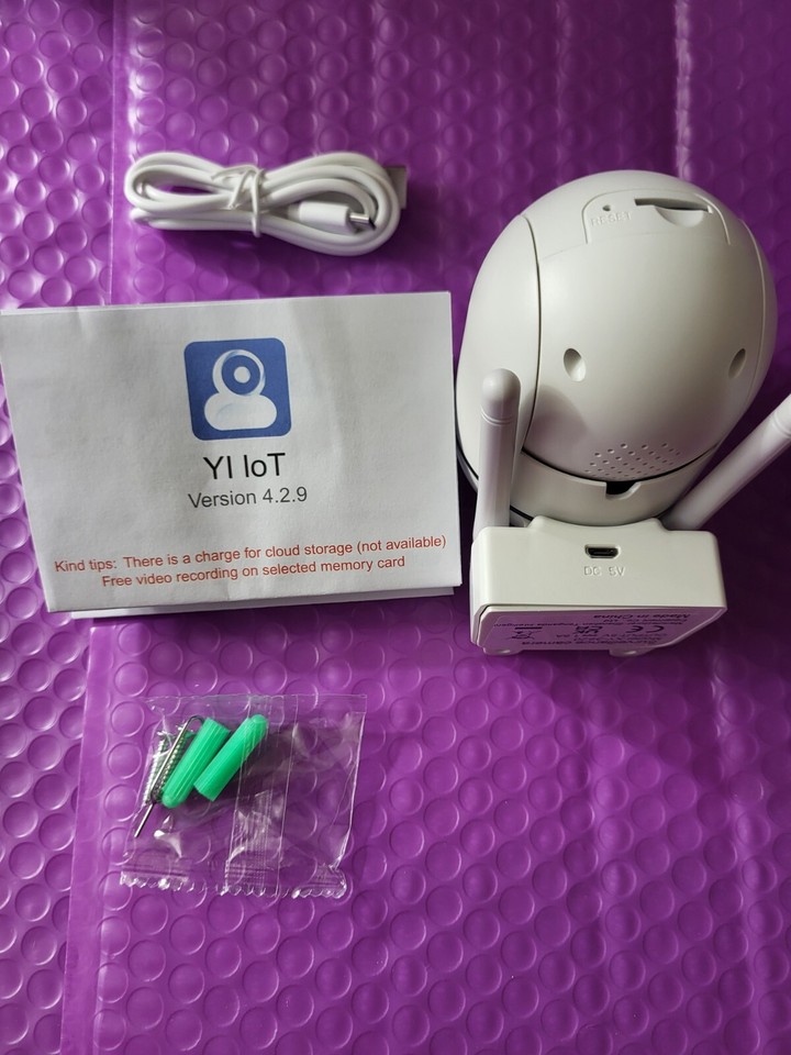 Wireless Wi-Fi Security Camera Model: XY-3820 - 1080P Color Display ...