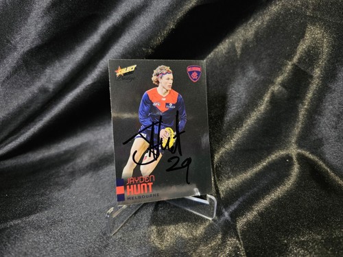 SIGNED 2020 AFL SELECT PRESTIGE MELBOURNE JAYDEN HUNT #114 CARD | eBay ...