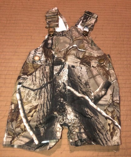 BASS PRO SHOPS 6M 6 MONTHS CAMO CAMOUFLAGE SHORTS OVERALLS | eBay