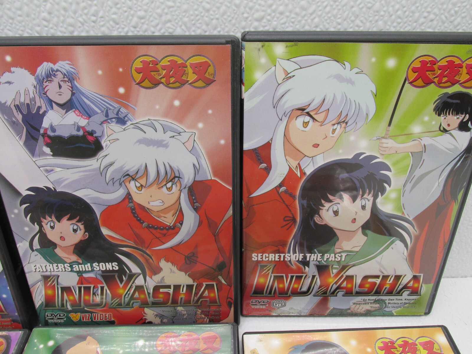 LOT OF 12 InuYasha DVD Anime VIZ Video Media Episodes | eBay