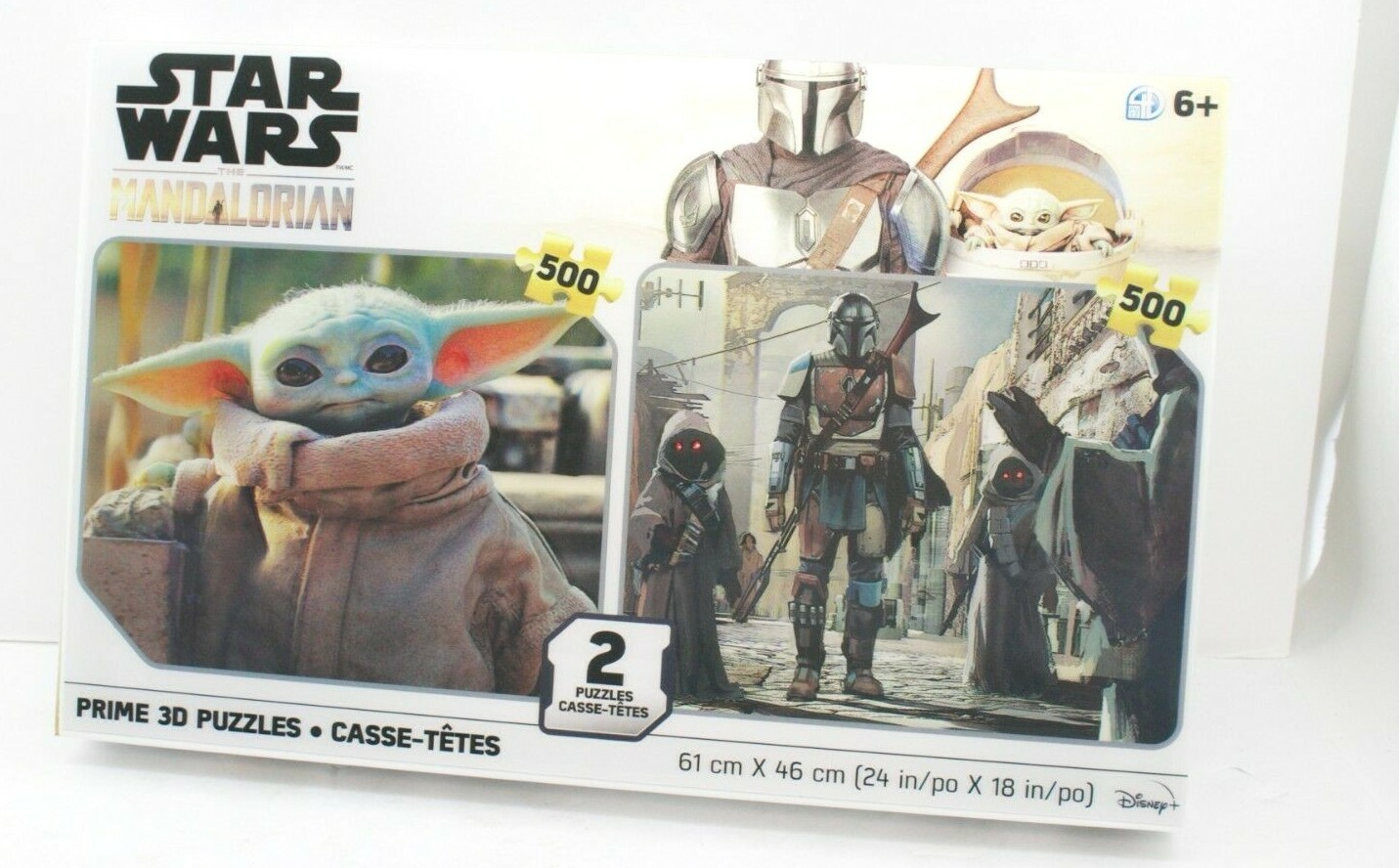 NEW | Star Wars The Mandalorian 2-Pack Prime 3D Puzzles Set of 500 ...