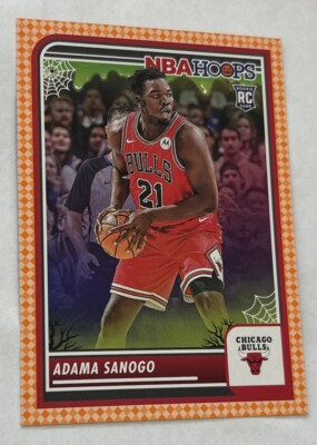 2023-24 Haunted Hoops Orange Parallel RC #47 Adam’s Sanogo UConn ...