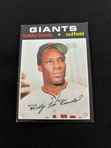 BOBBY BONDS 1971 TOPPS SF GIANTS #295 BASEBALL CARD | eBay