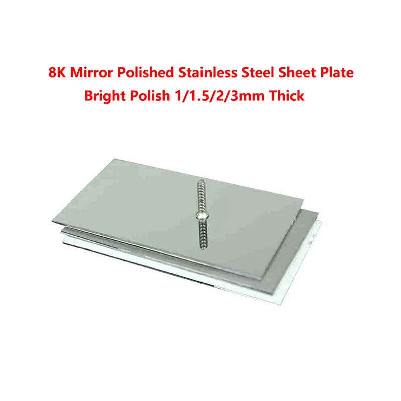 Polished Stainless Steel Sheet Mirror