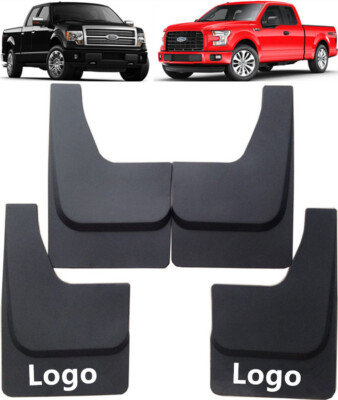 Genuine Front & Rear Splash Guards Mud Flaps FOR 2005-2023 Ford Raptor ...