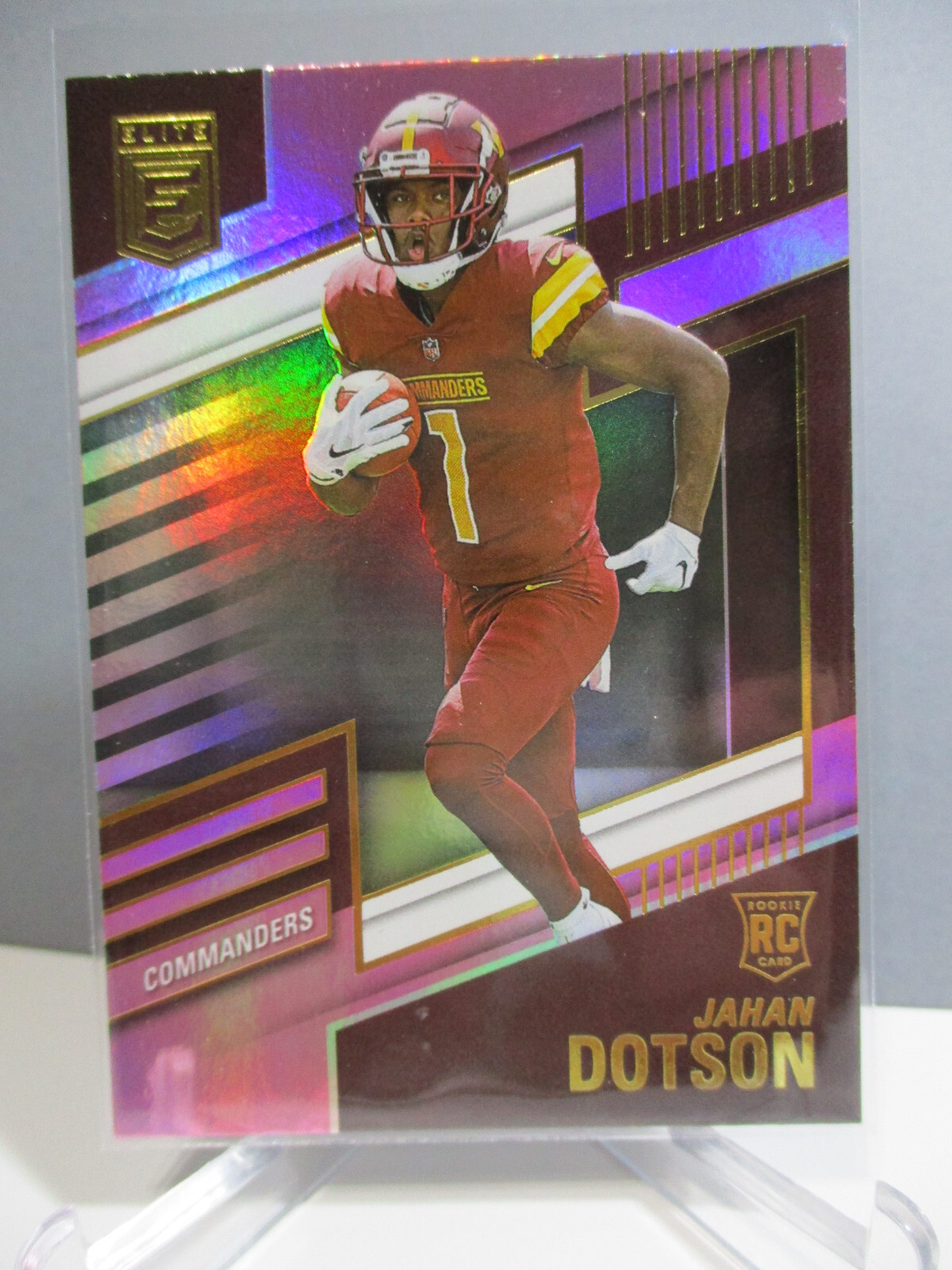 2022 Panini Donruss Elite 123 Jahan Dotson Washington Commanders Rc