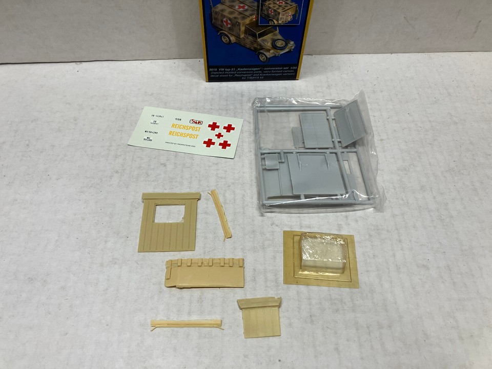 CMK 1/35 SCALE 3010 VW TYPE 21 KASTENWAGEN CONVERSION SET MODEL KIT | eBay