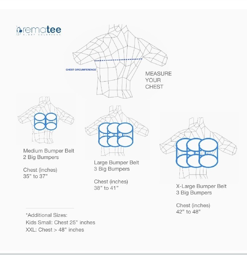 Rematee Neoprene Antisnore Bumper Belt With Shoulder Straps - Size XL ...