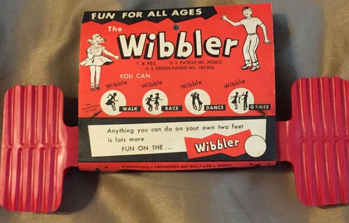 VINTAGE RED WIBBLER TM REG THE WIBBLER CO ST LOUIS MO 12.5" 1960 | eBay