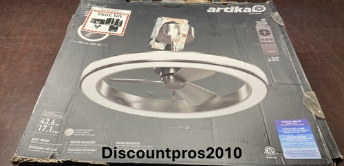 Artika 23FAN-SUR-C2SL Edwin 23" LED Chandelier Ceiling Fan | eBay