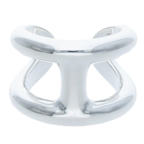 HERMES #6.75 Ring Osmose GM Osmose GM Silver Ring Used GZ14 | eBay