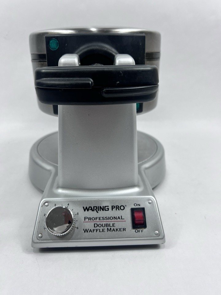 Waring Professional Double Waffle Maker WMK600 Pro Belgian Waffle Iron ...