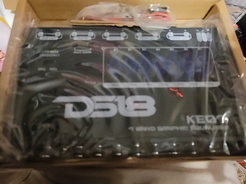 DS18 7 Band Equalizer 1/2 Din KEQ7 New | eBay