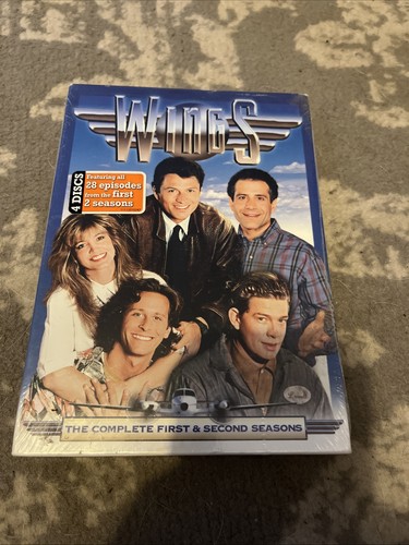 Wings - Seasons 1 & 2 (DVD, 2006, 4-Discs) New Sealed Steven Weber, Tim ...