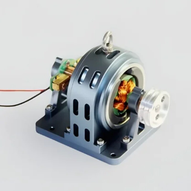 High Power DIY Generator Motor Model - Pure Copper Movement in Metal | eBay