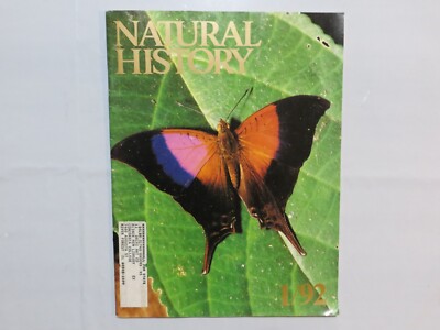 Natural History Magazine 1992 January 6G | eBay