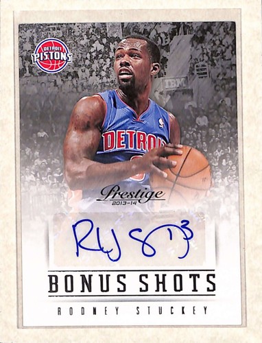 20113-14 Panini Prestige #98 Rodney Stuckey AUTO EX | eBay