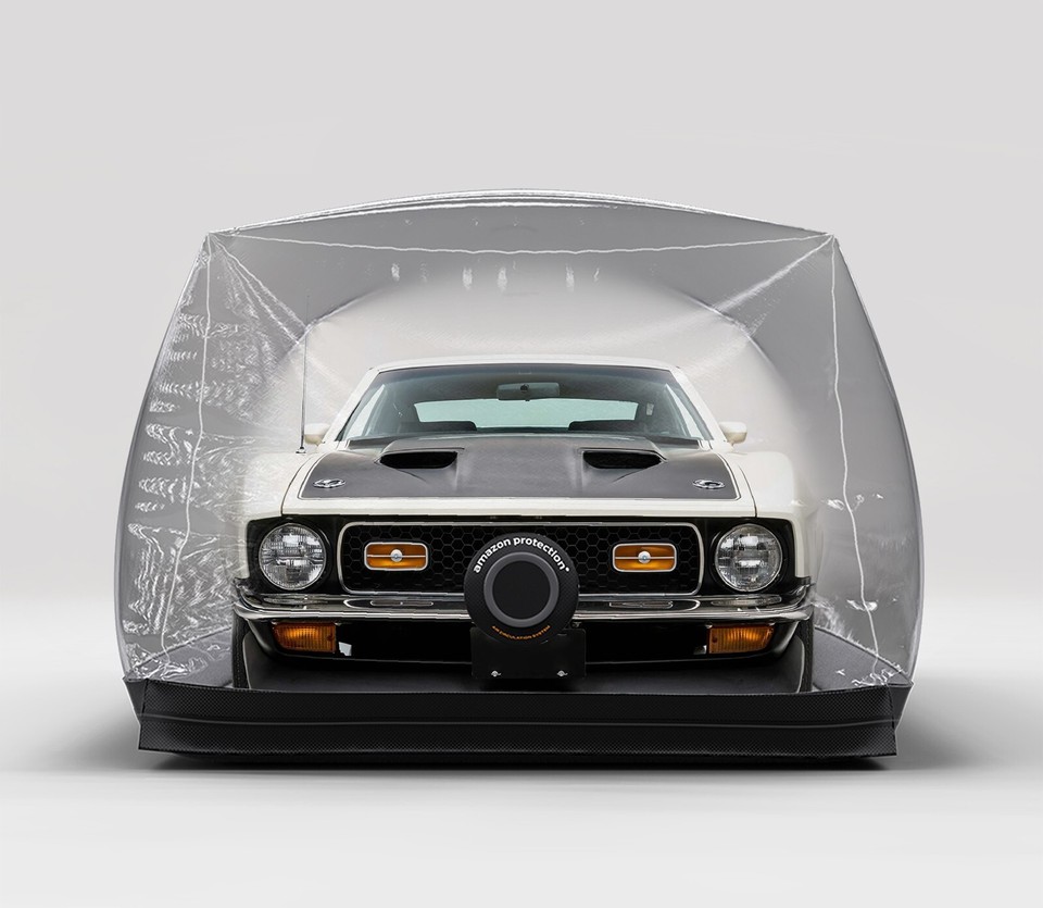 Amazon Protection Capsule Cover Ford Mustang Boss 351 Best Classic Car ...