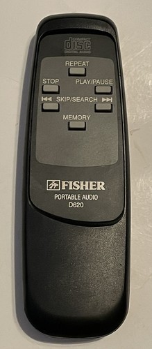 Original Genuine OEM Fisher D620 Remote Control Replacement for ...