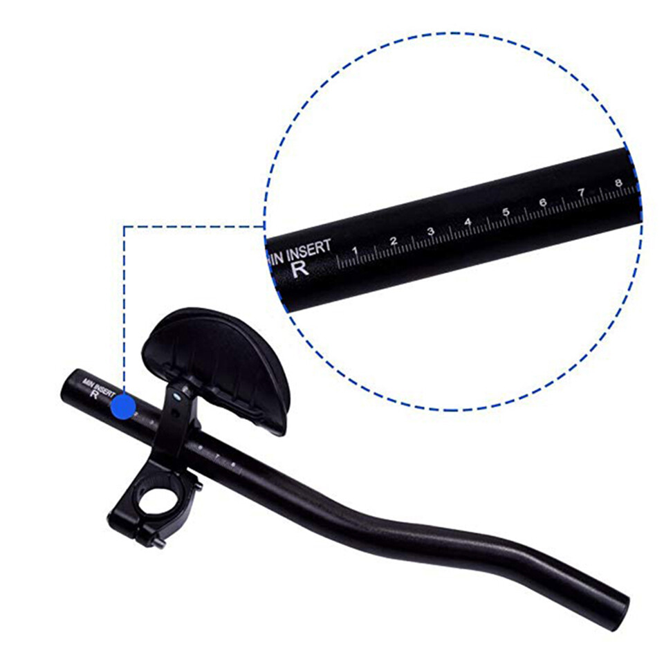 Top Rest TT Handlebar Aero Bars Triathlon Time Trial Tri Cycling Bike ...