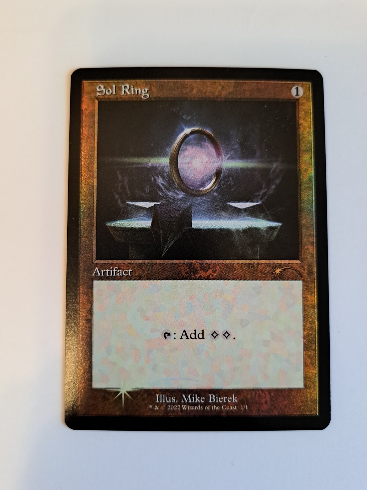 MtG Magic the Gathering Sonnenring Promos - Sol Ring Foil Oldborder ...