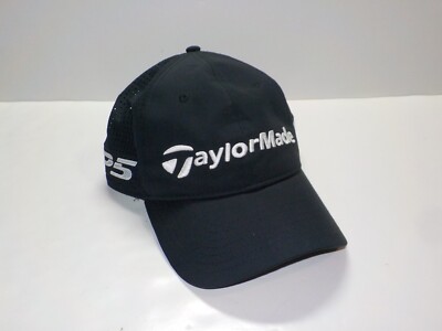 Taylormade Hat Cap Strap Back Black TP5 SIM Golf Golfing Golfer Mens | eBay