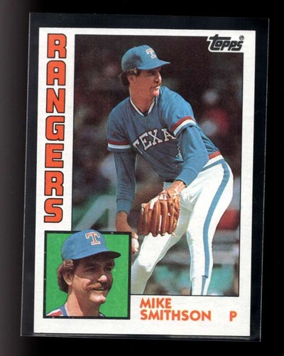 1984 TOPPS #89 MIKE SMITHSON NM RANGERS *PS0870 | eBay