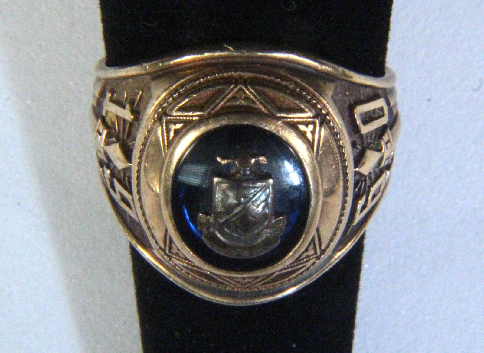 10 K Gold Men's Class Ring Josten 1960 Vintage 11.7gr… - Gem