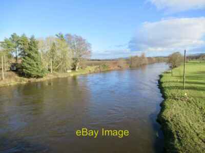 Photo 6x4 River Earn Tullibardine View downstream from Kinkell Bridge ...