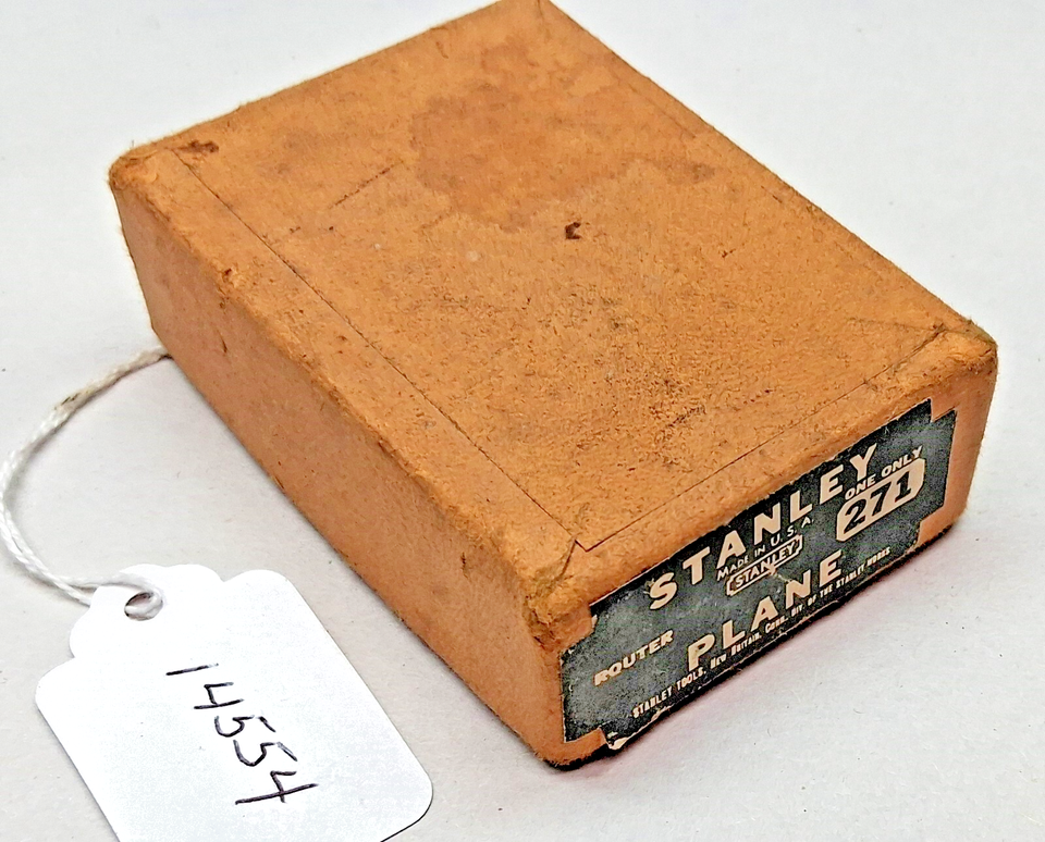 Stanley No. 271 Vintage Router Plane with Original Box, Made in USA | eBay