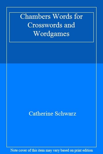Chambers Words for Crosswords and Wordgames. 9780550190499 | eBay