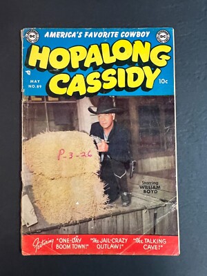 Hopalong Cassidy #89 DC Comics 1954 GD | eBay