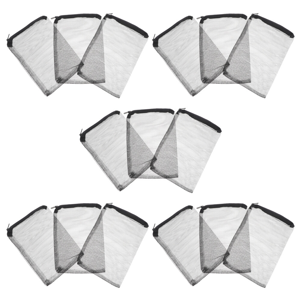 15 Pcs Fish Tank Filter Angle Mesh Small Media Bag Aquarium Bags Tanks ...