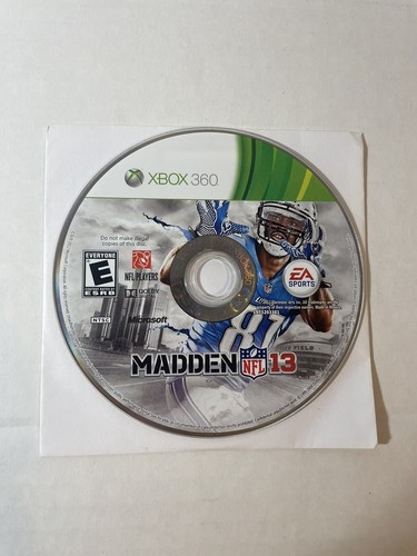 Madden NFL 13 (Microsoft Xbox 360) Disc Only, Tested, Working | eBay