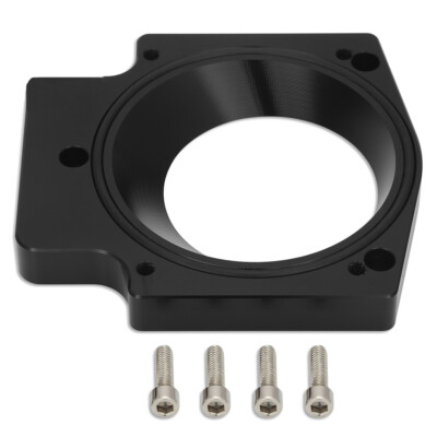 3 Bolt 75mm LS1 LS6 Throttle Body Spacer Adapter to 4 Bolt 102mm LS2 ...