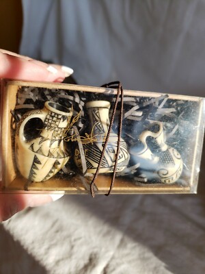 3 Mini vessels Boxed. Southwestern Design | eBay