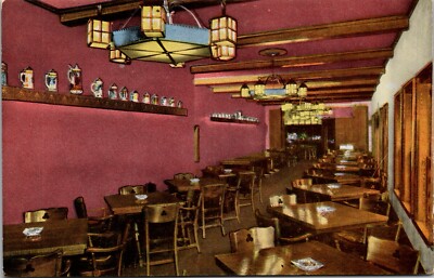 Postcard Milwaukee Wisconsin Miller Brewing Company Miller Inn Stein ...