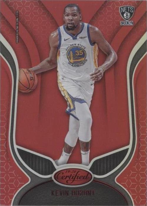 2019-20 Panini Certified - Kevin Durant #141 Mirror Red for sale online ...