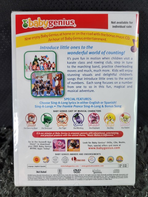 Baby Genius: Favorite Counting Songs (DVD) for sale online | eBay