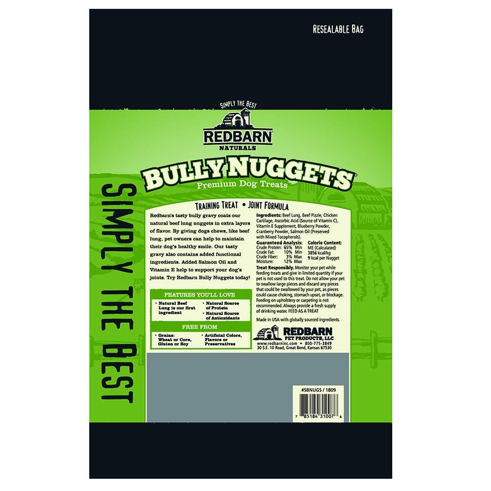 Redbarn Bully Nuggets Dog Treat | All-Natural Highly Palatable Treats ...