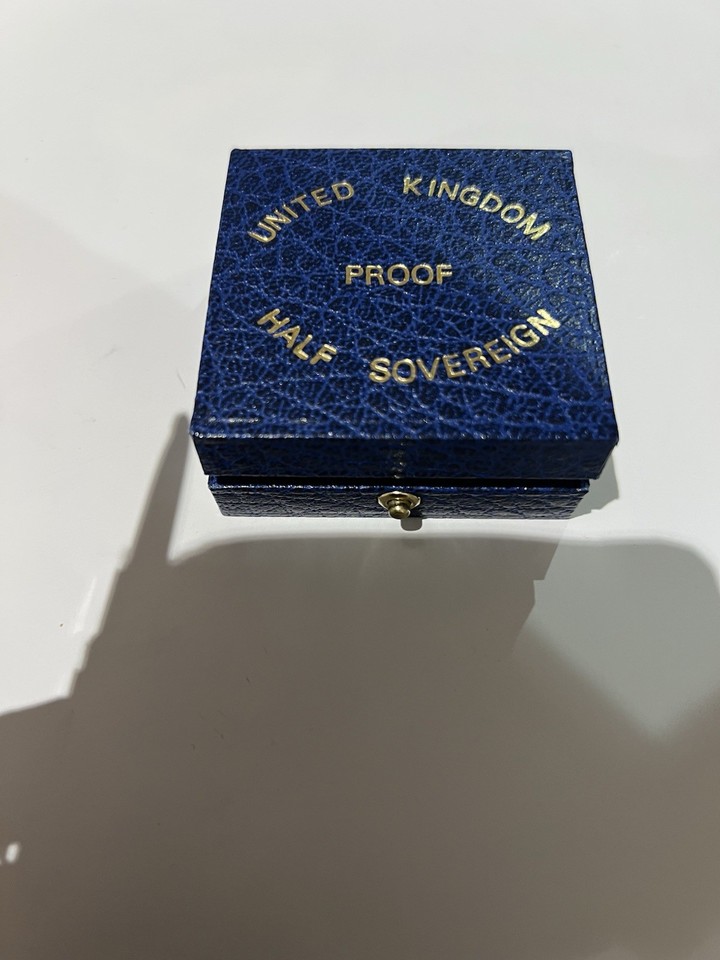 1985 Gold Proof Half Sovereign Coin with COA ,Box with Capsule | eBay UK
